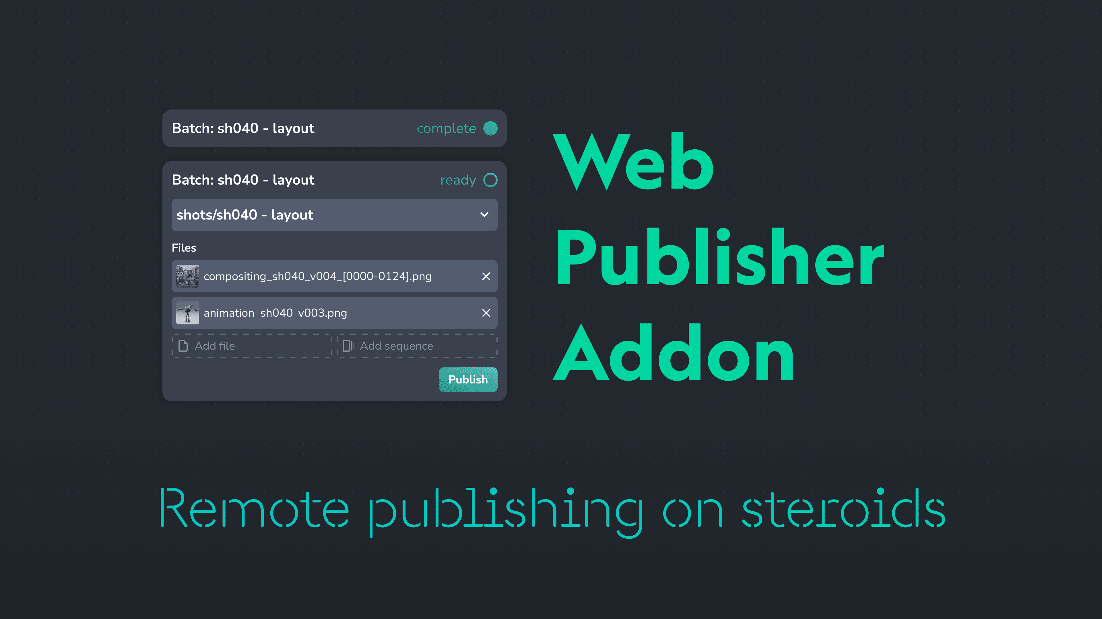 AYON Web Publisher Addon - Ynput | Pipeline platform for animation and ...